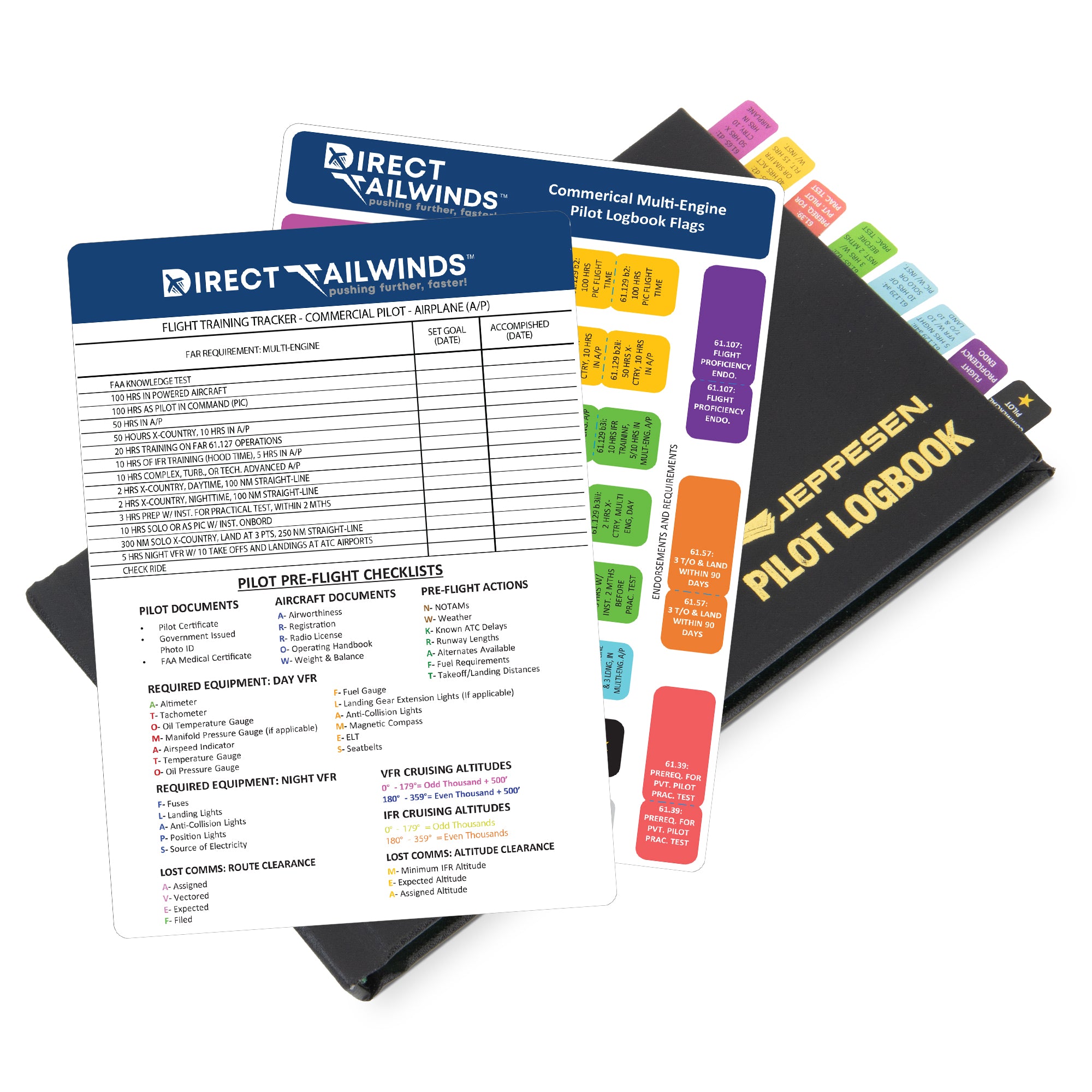 Logbook Flags: Commercial Multi- Engine – Direct Tailwinds